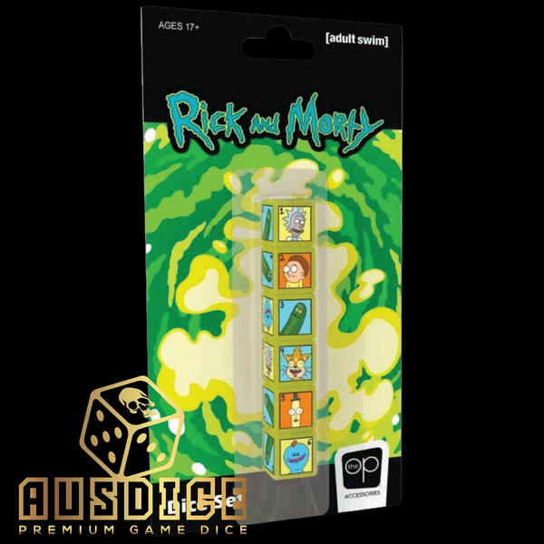 USAopoly Rick and Morty D6 Dice Set – Ausdice USAopoly Rick and Morty D6 Dice Set – Ausdice