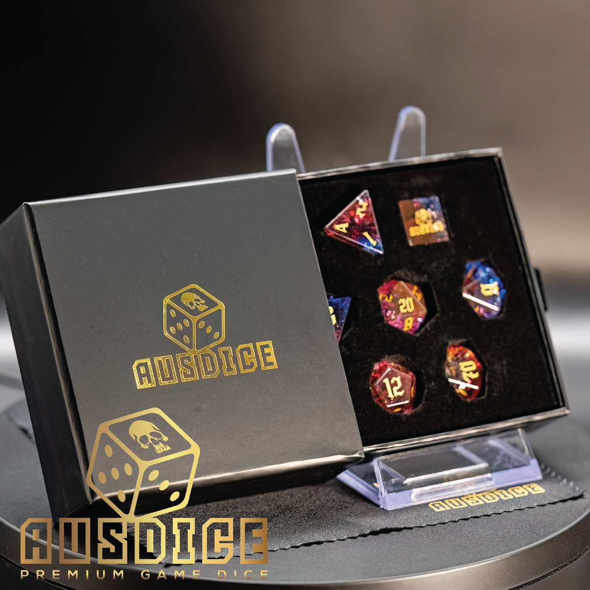 Luxury Super Saver - 5 x Glass Dice Sets – Ausdice