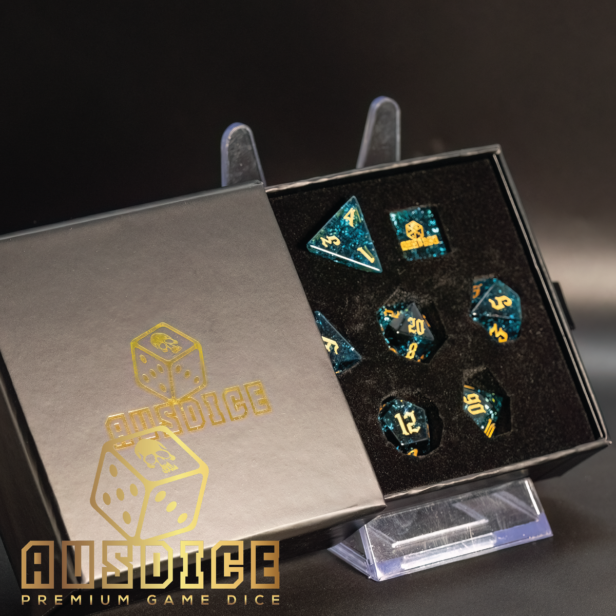 Ocean Mana Polyhedral Dice Set – Ausdice
