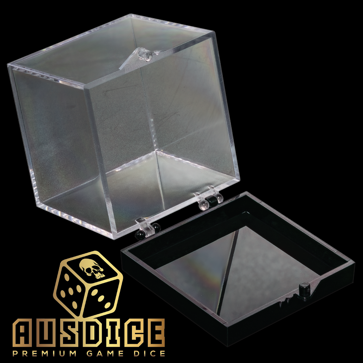 Dice Display Case - Plastic 5.3 cm – Ausdice