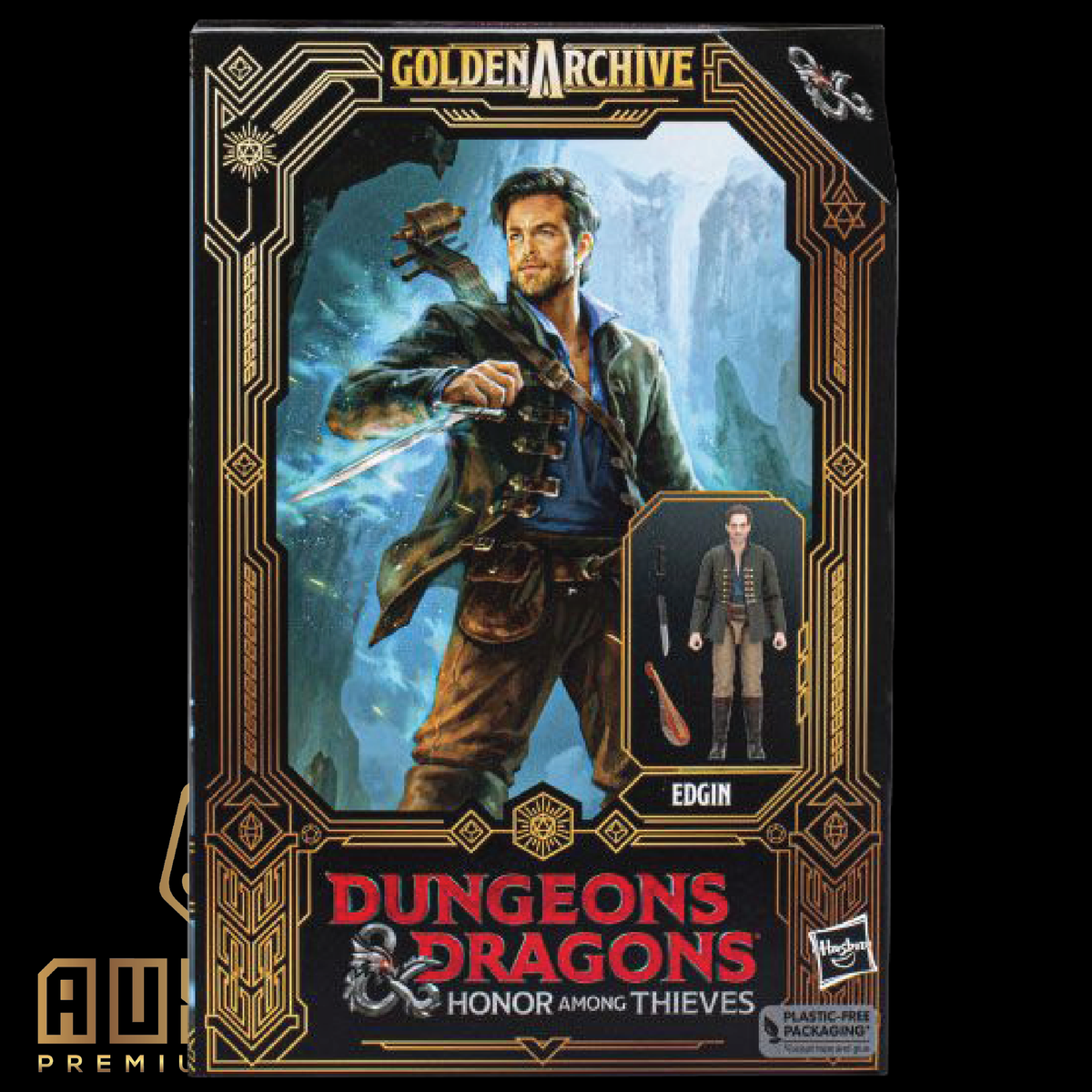 Dungeons & Dragons Golden Archive Edgin Poseable Figurine – Ausdice